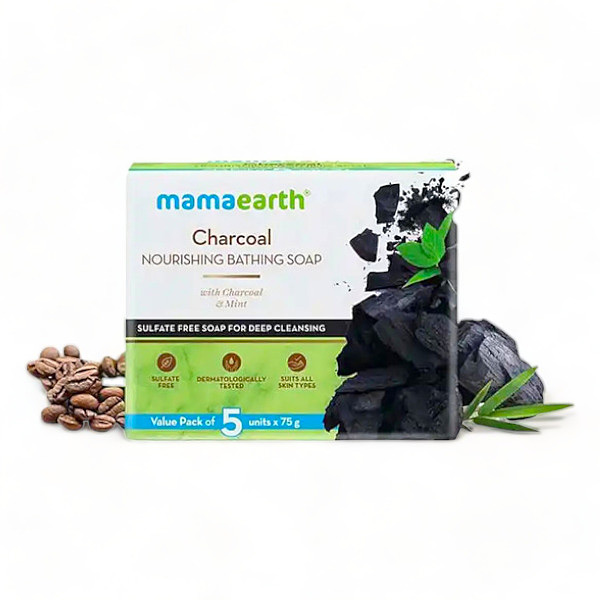 Mamaearth Charcoal Nourishing Bathing Soap- 75GM | Gifts to Nepal ...