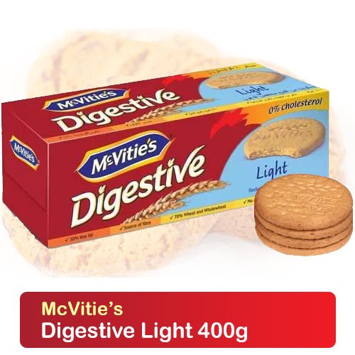 McVitie's Digestive Light Biscuits 400g | Gifts to Nepal | Giftmandu