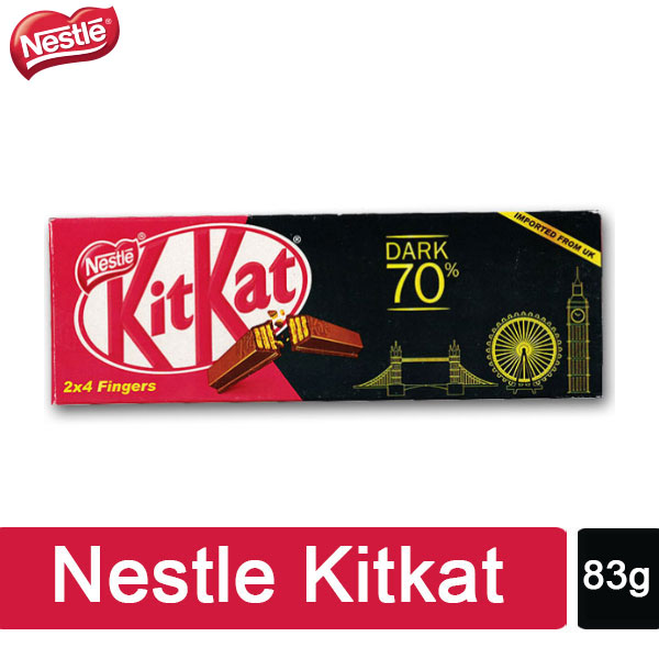 Nestle KitKat 70% Dark Chocolate 83g (Imported) | Gifts to Nepal ...