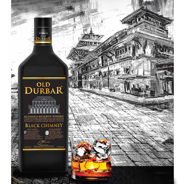Old Durbar Black Chimney Whisky | Gifts to Nepal | Giftmandu