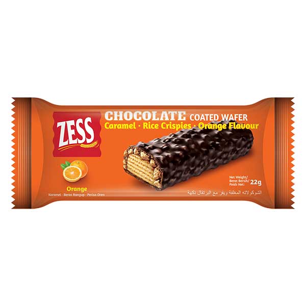 Zess Chocolate Coated Wafer Orange Online | Gifts to Nepal | Giftmandu