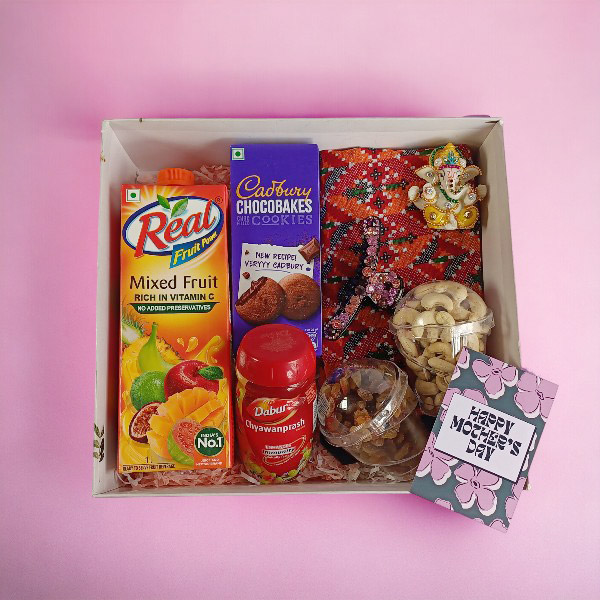 Assorted Gift Hampers With Apron & Ganesh Idol | Gifts to Nepal | Giftmandu