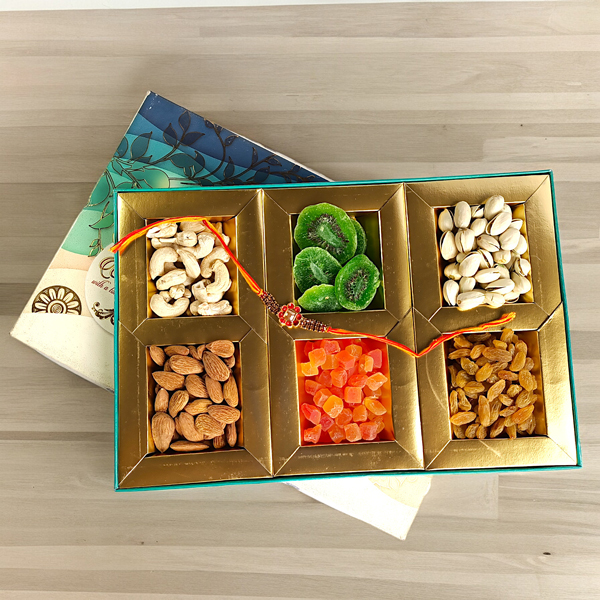 Dry Nuts Combo With Rakhi | Gifts to Nepal | Giftmandu