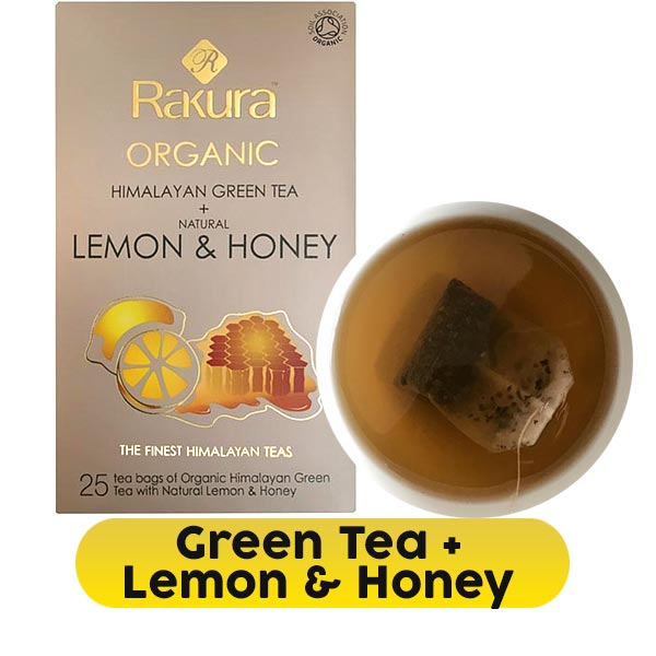Rakura Green Tea Lemon Honey Tea in Nepal | Gifts to Nepal | Giftmandu