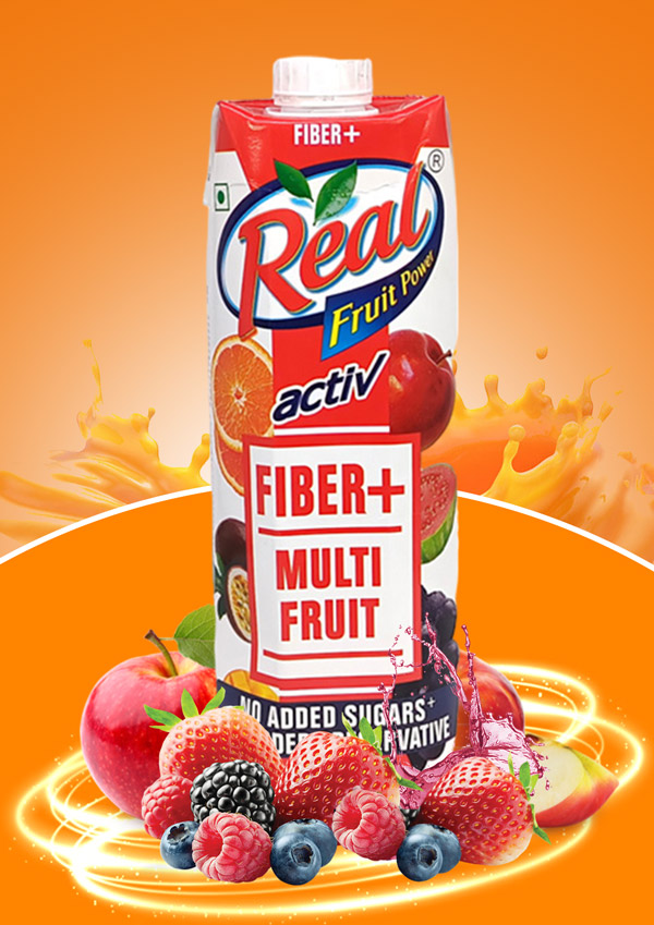 Real Fiber+ Multi Fruit No Sugar Added Juice - 1Ltr | Gifts to Nepal ...