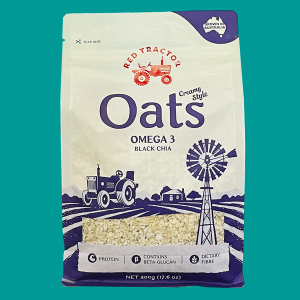 Red Tractor Omega 3 Black Chia Oats Online | Gifts to Nepal | Giftmandu