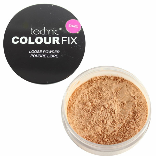 Smooth Finish with Technic Colour Fix Sand Shade Loose Powder | Gifts ...