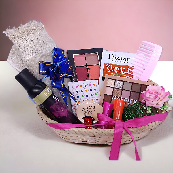 Shrawan Makeup and Skincare Hamper For Her | Gifts to Nepal | Giftmandu
