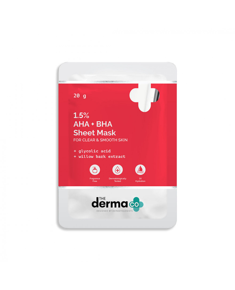 TDC 1.5% AHA+BHA Sheet Mask | Gifts to Nepal | Giftmandu