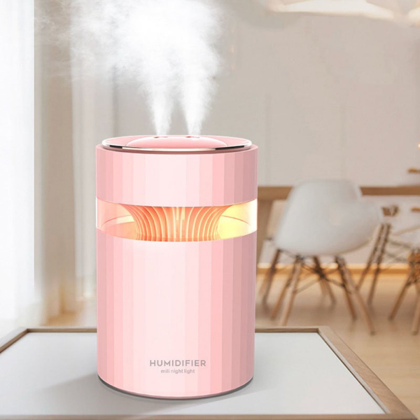 Light Humidifier in Pink Color- M207 | Gifts to Nepal | Giftmandu