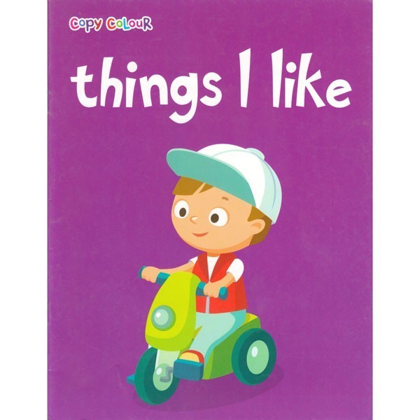 Things I Like Colouring Book by Pegasus | Gifts to Nepal | Giftmandu