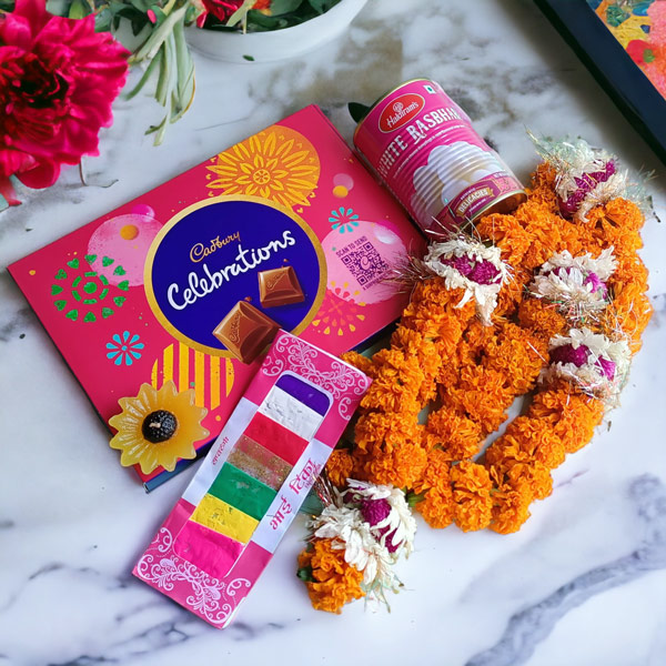 Cadbury Celebration Chocolate With Festive Gifts Combo | Gifts to Nepal ...
