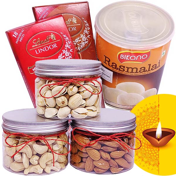 Bikano Rasmalai And Lindt Price Nepal | Gifts to Nepal | Giftmandu