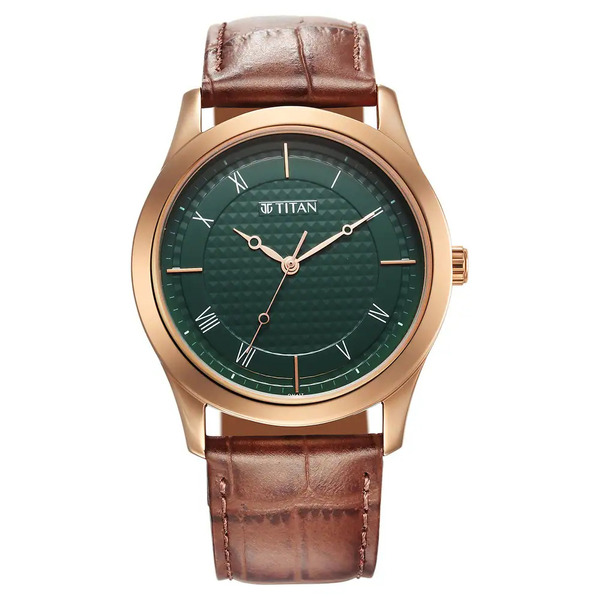 Titan Karishma Green Dial Watch for Men-1823WL02 | Gifts to Nepal ...
