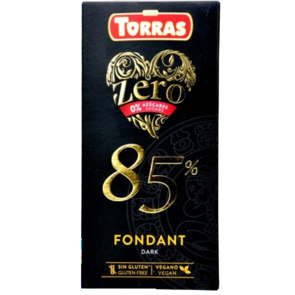 Torras No Sugar Added 85% Dark Chocolate 100g | Gifts to Nepal | Giftmandu