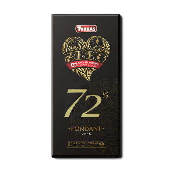 Torras 72% Fondant Sugar Free Dark Chocolate 100g | Gifts to Nepal ...